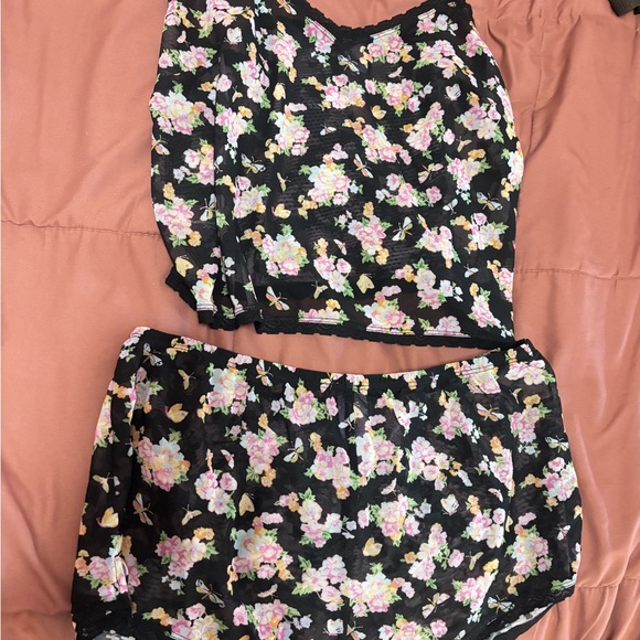 Savage X Fenty | Intimates & Sleepwear | Savage X Fenty Floral Pajama ...
